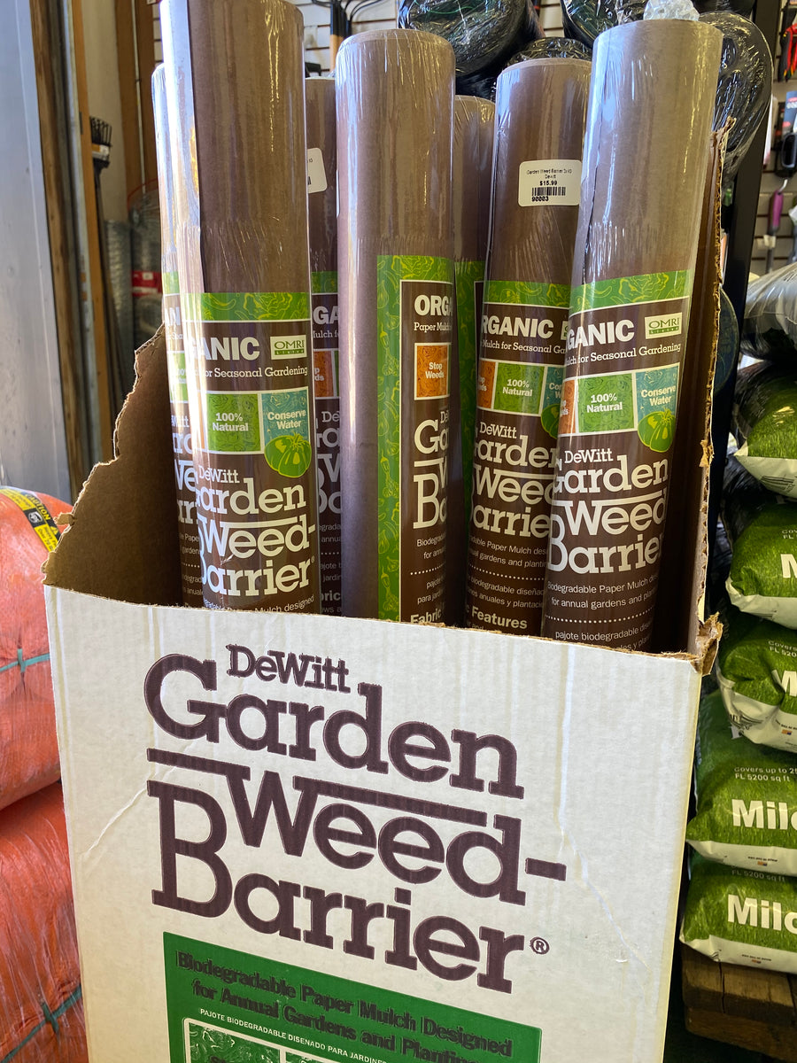 Natural Garden Weed Barrier 3x40 – The Rock Pile