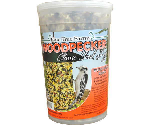 Woodpecker Seed Log 36 oz – The Rock Pile