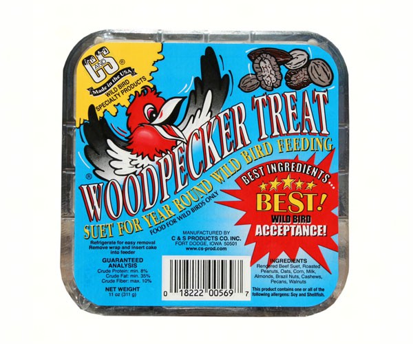 Woodpecker Treat Suet – The Rock Pile